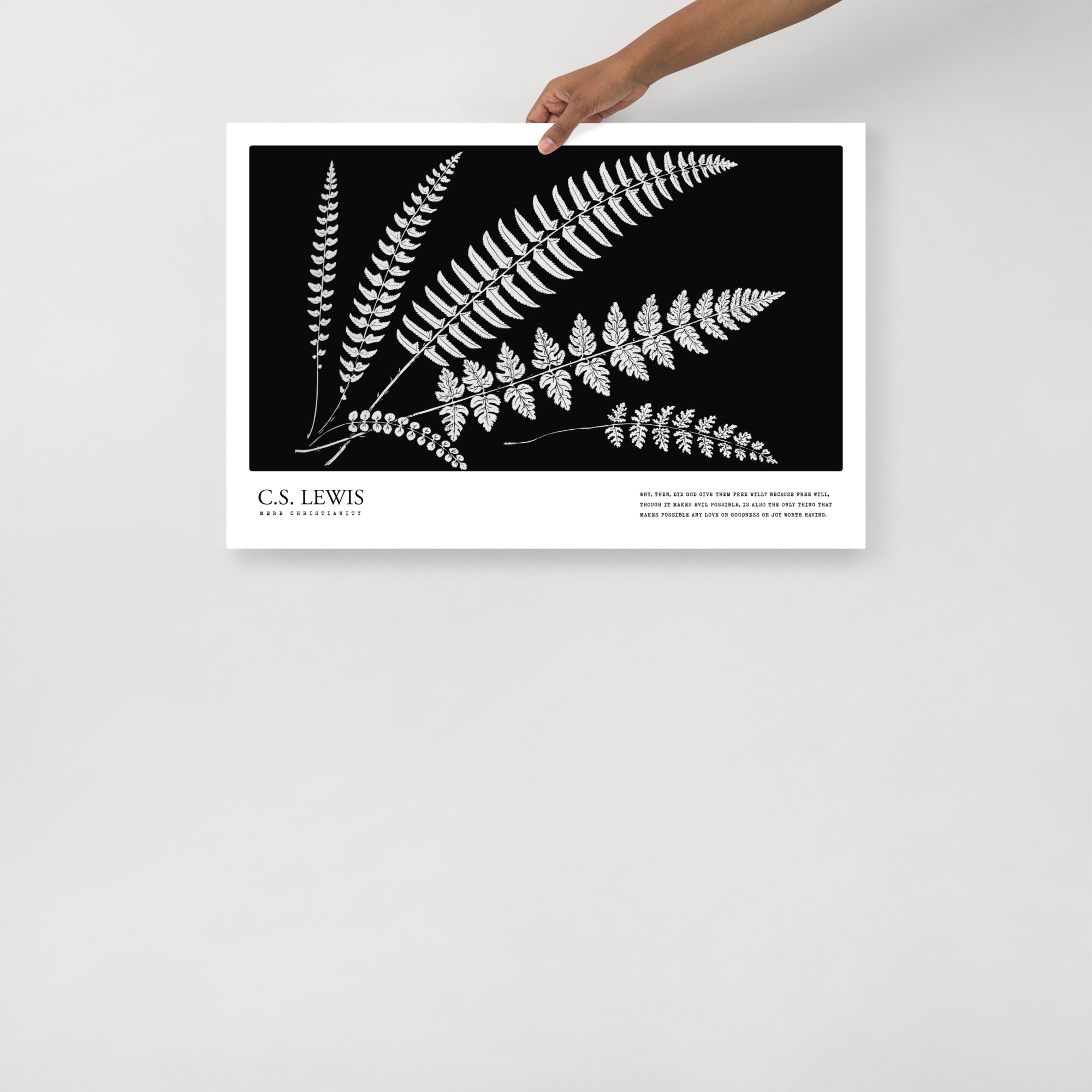 FREE WILL POSTER – Rise Paper Co.